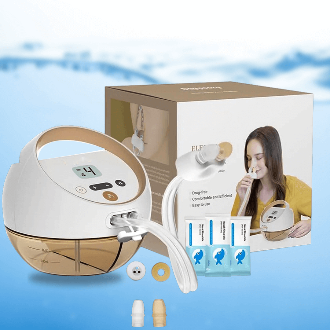 HydroBreathe Dual-Pump Nasal Rinse System | HALIPAX